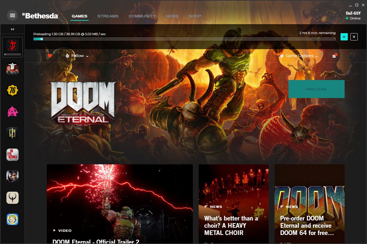 Doom eternal levels - galamachine